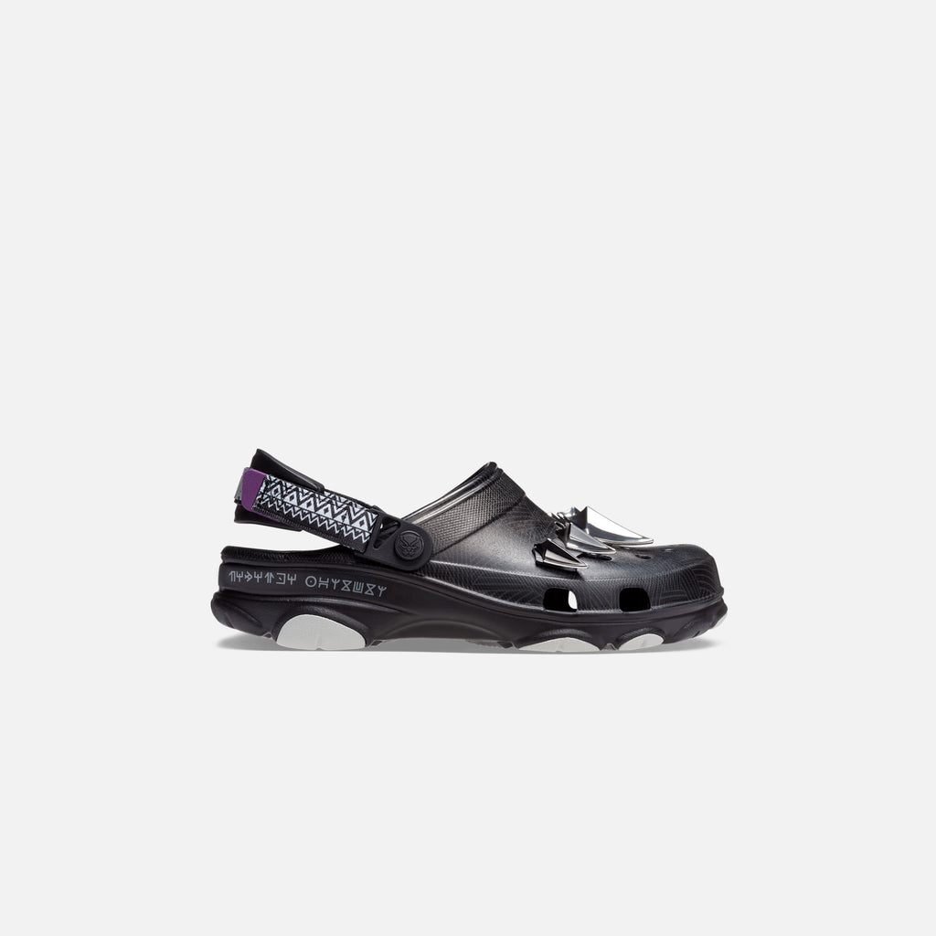 Crocs x Black Panther Classic All-Terrain Clog - Black – Kith