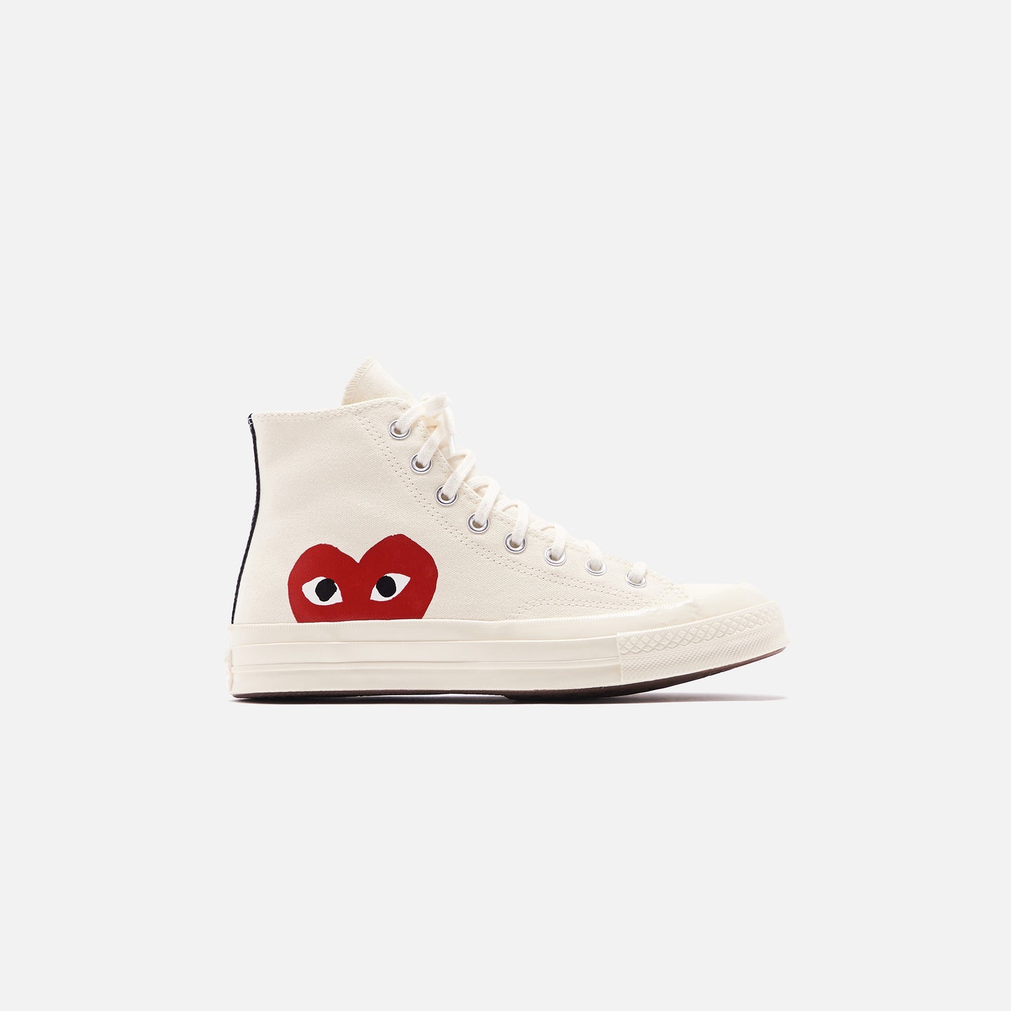 Comme Des Garçons Play x Converse Multi Heart Low Top - Black / Red – Kith