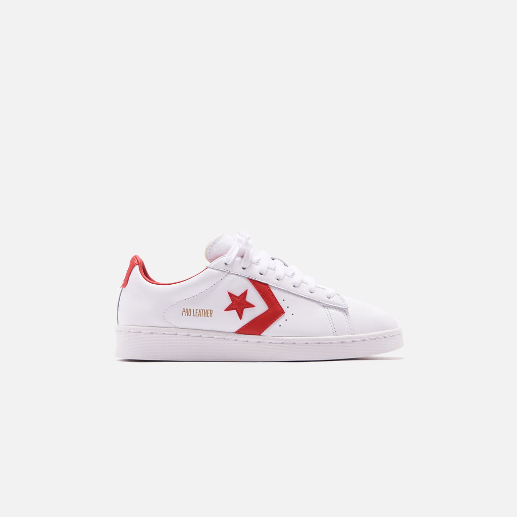 Converse Pro Leather OG Low - White / University Red – Kith