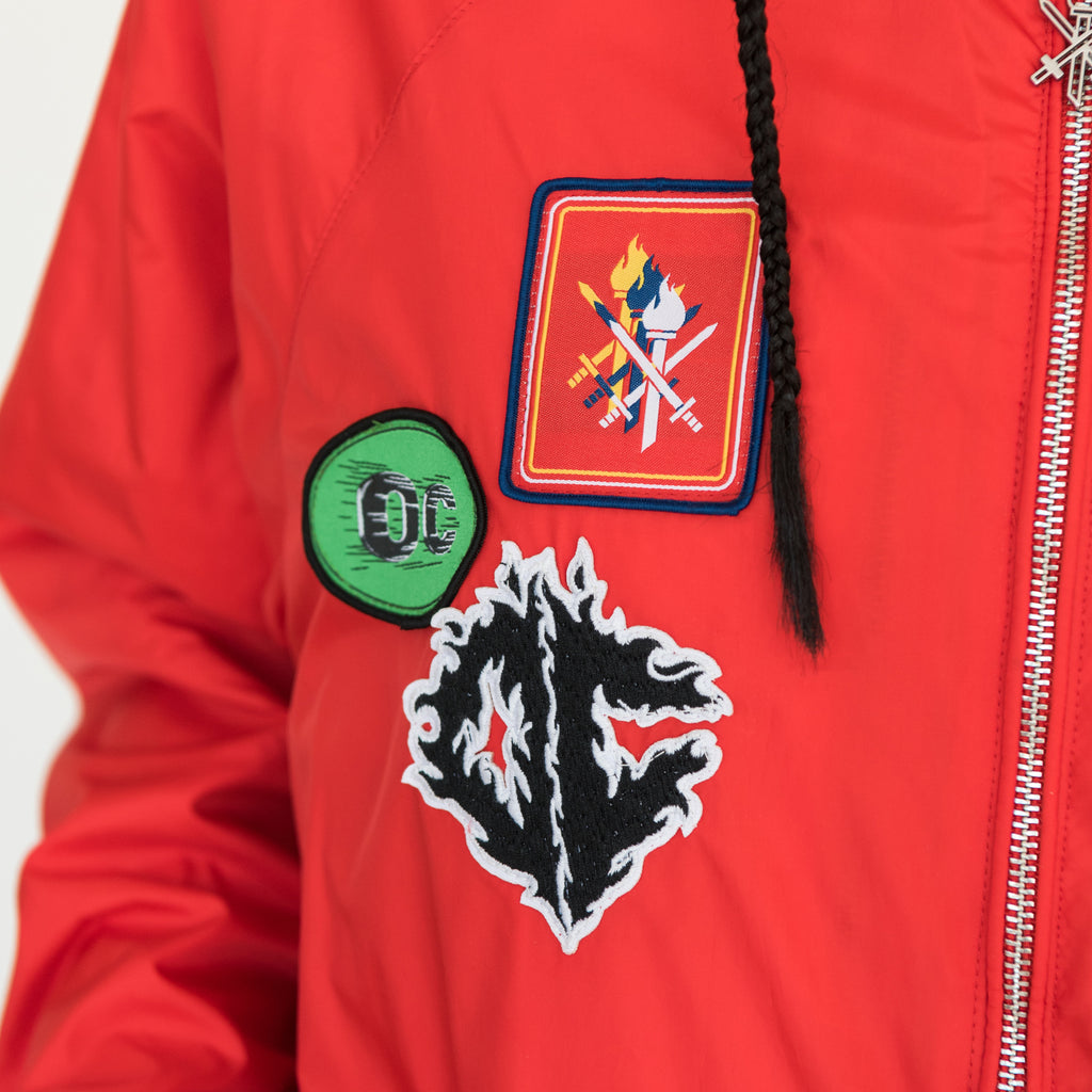 Opening Ceremony 3-in-1 Moto Jacket - Red – Kith