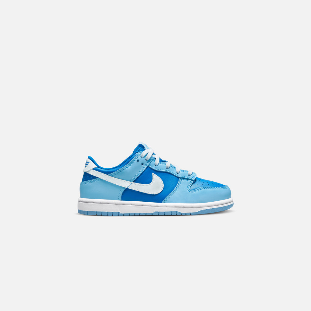 Nike PS Dunk Low Retro QS - Flash / White Argon Blue – Kith