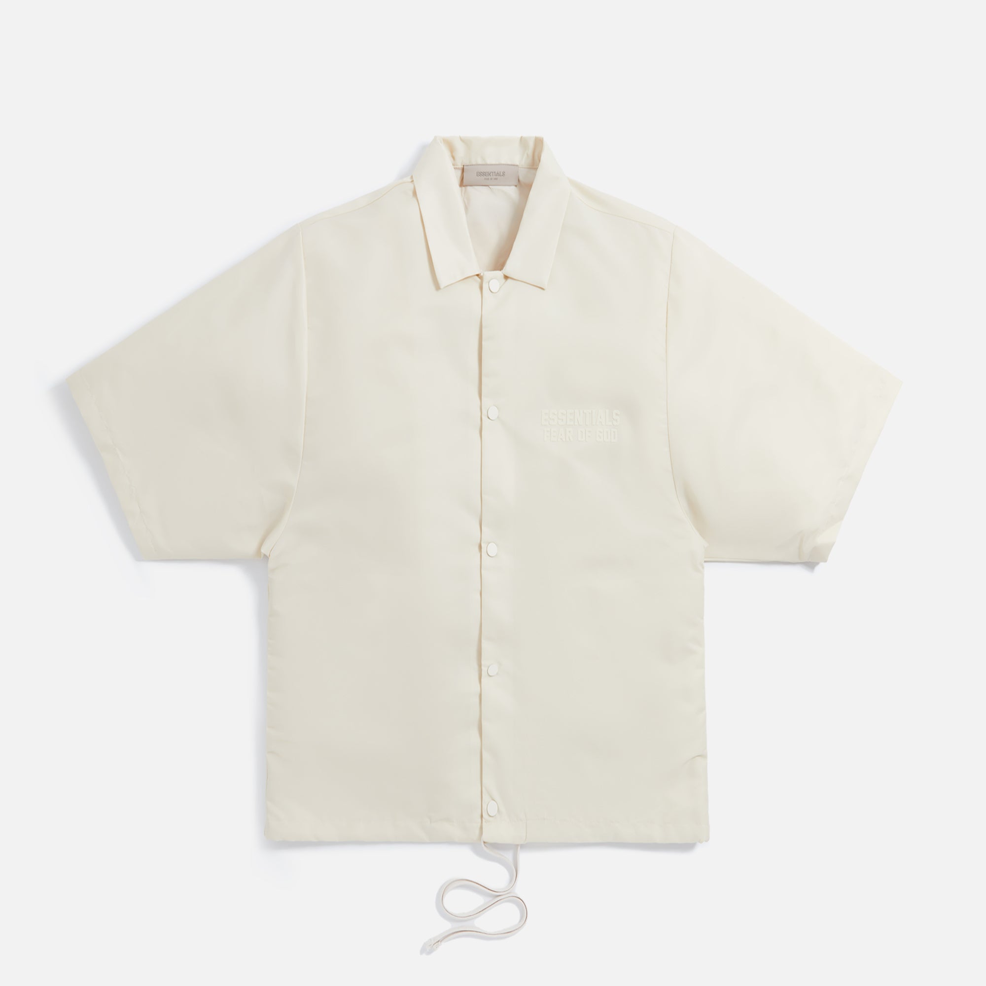 Essentials Nylon Shirt - Egg Shell – Kith