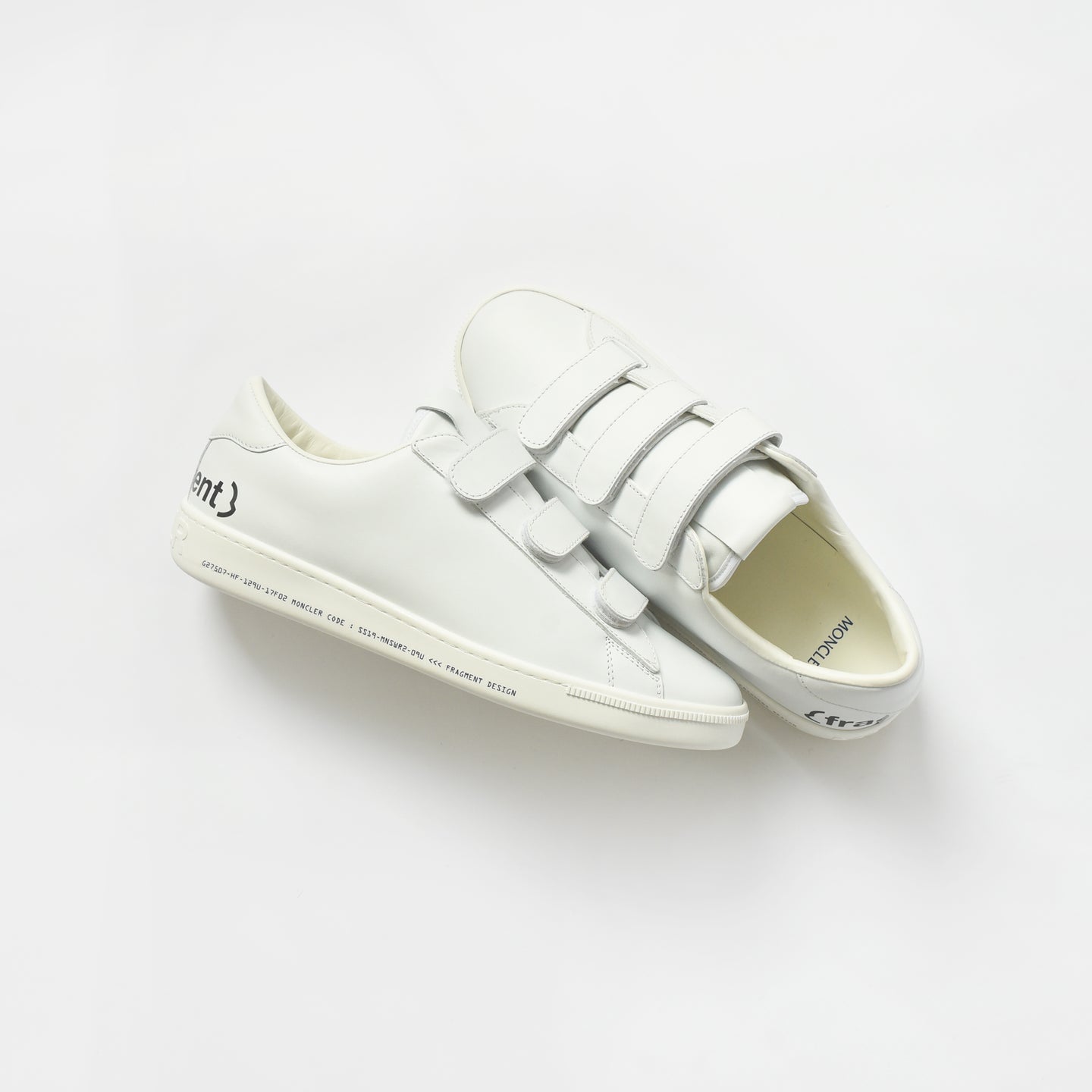 Moncler x Fragment Designs Fitzroy Scarpa - White / Blue – Kith