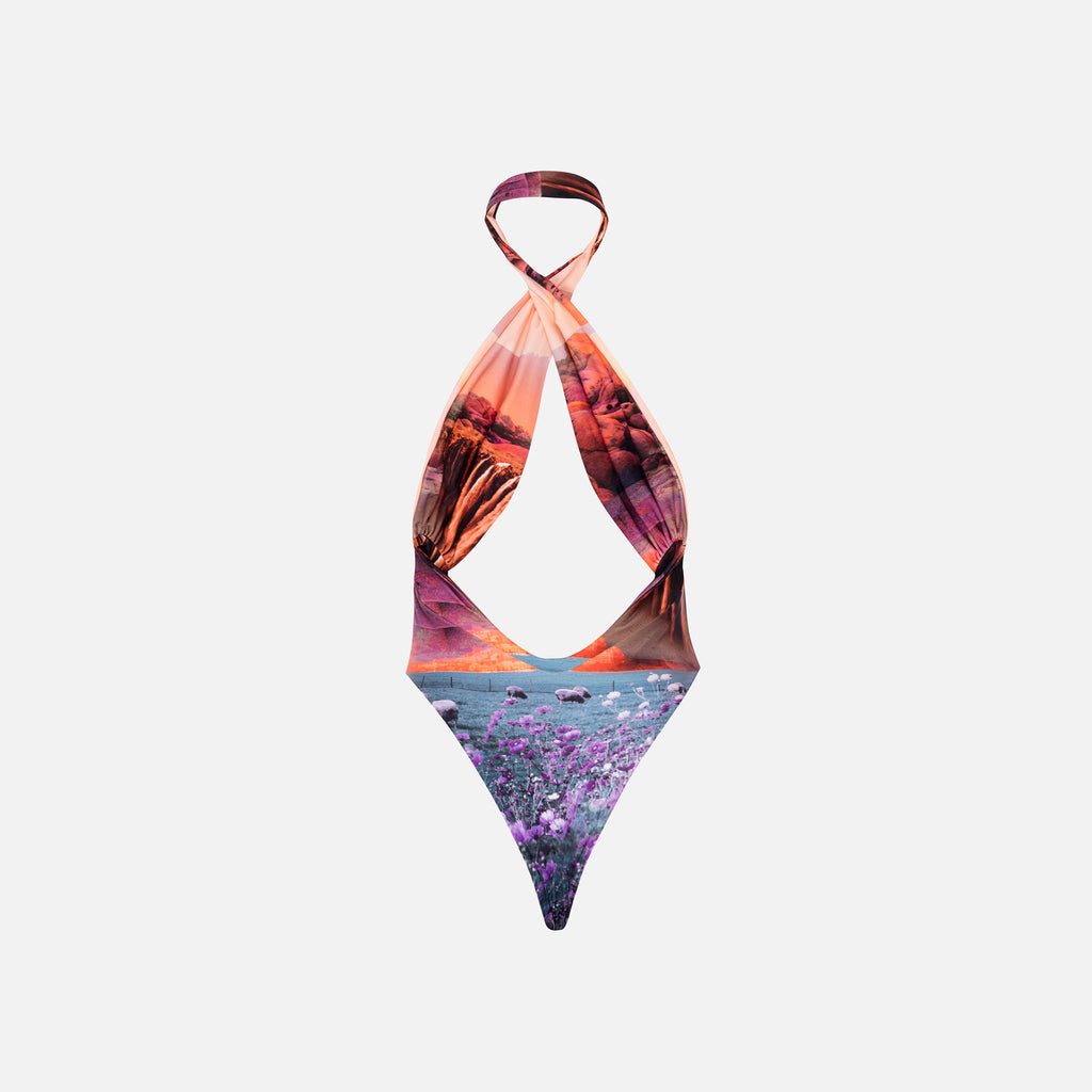 Miaou Demi One Piece Swimsuit - Oasis – Kith