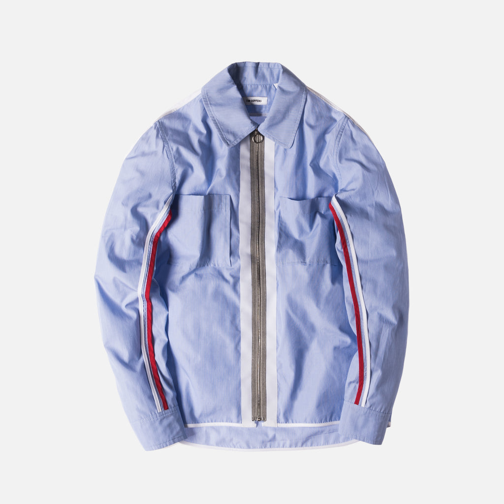 Tim Coppens FZ Shirt Jacket - Blue / White – Kith