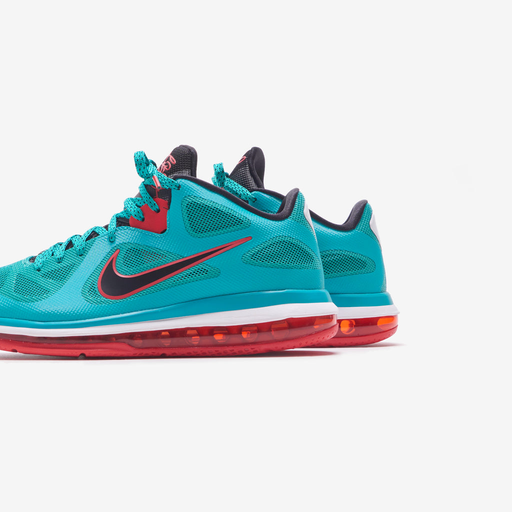 Nike Lebron IX Low - New Green / Black / Action Red / White – Kith