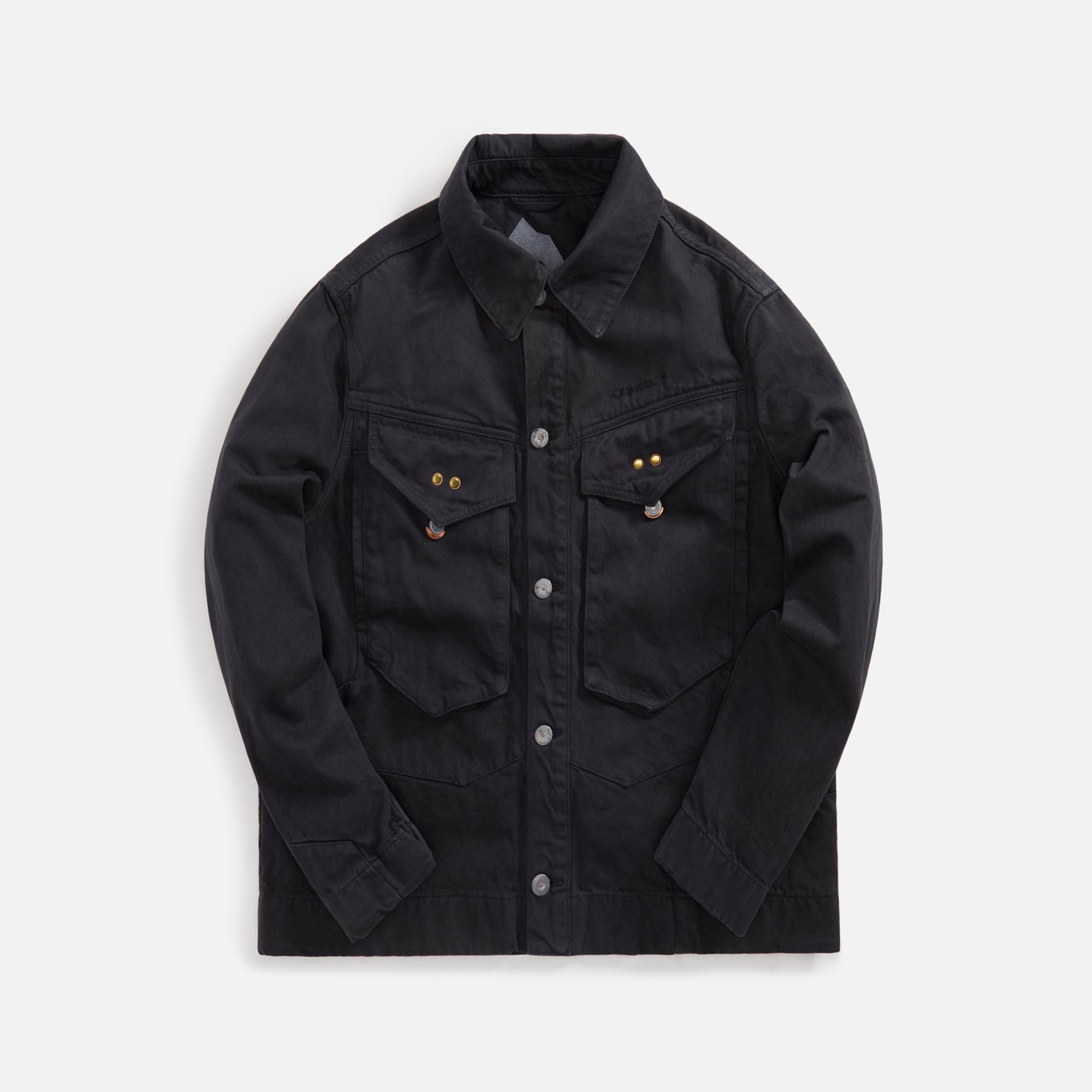 Objects IV Life Denim Utility Jacket - Anthracite Grey – Kith