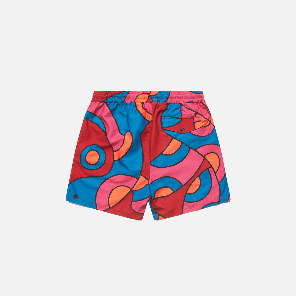 by Parra Serpent Pattern Swimshorts - Multi – Kith