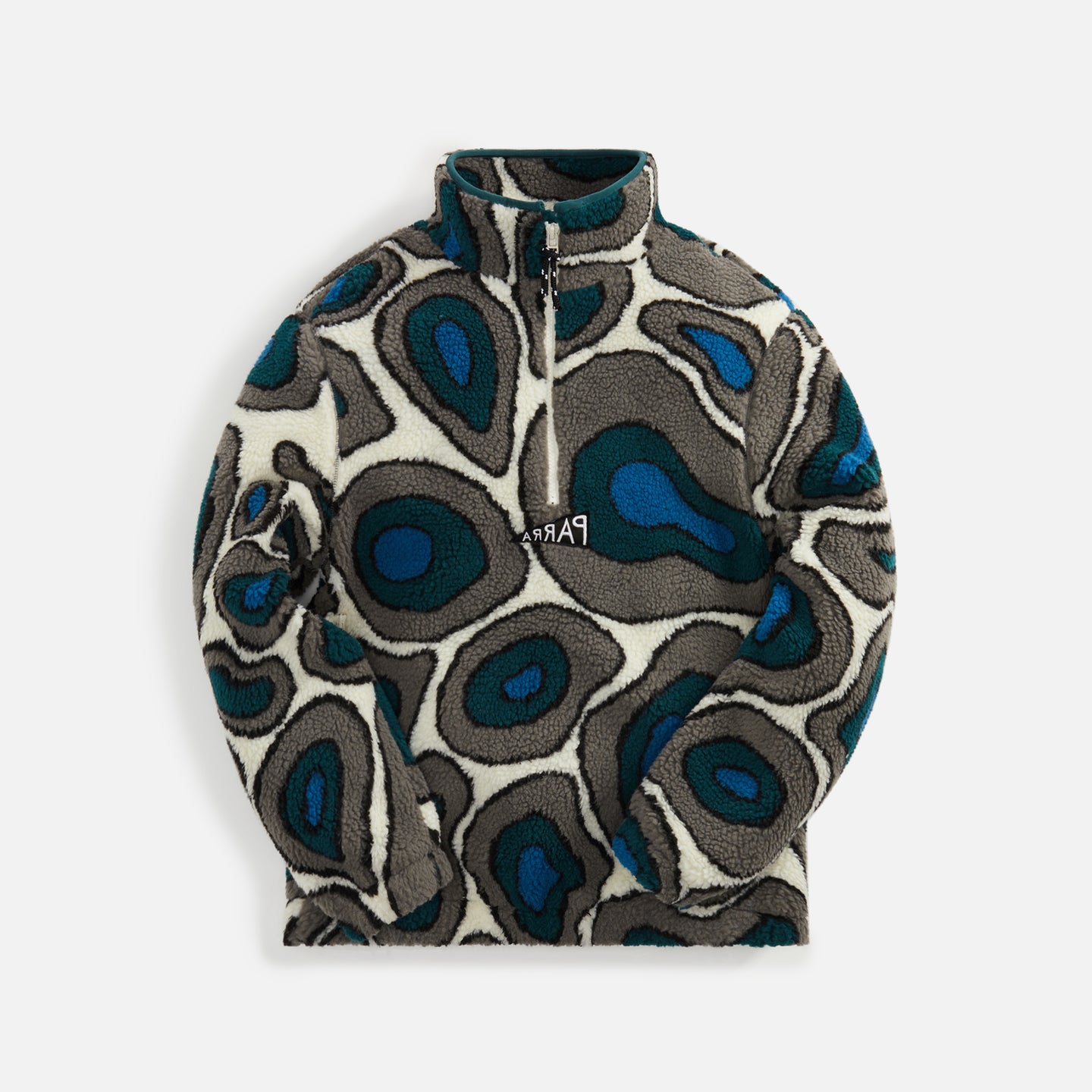 by Parra Amethist Geode Polar Fleece Pullover - Stone Blue – Kith