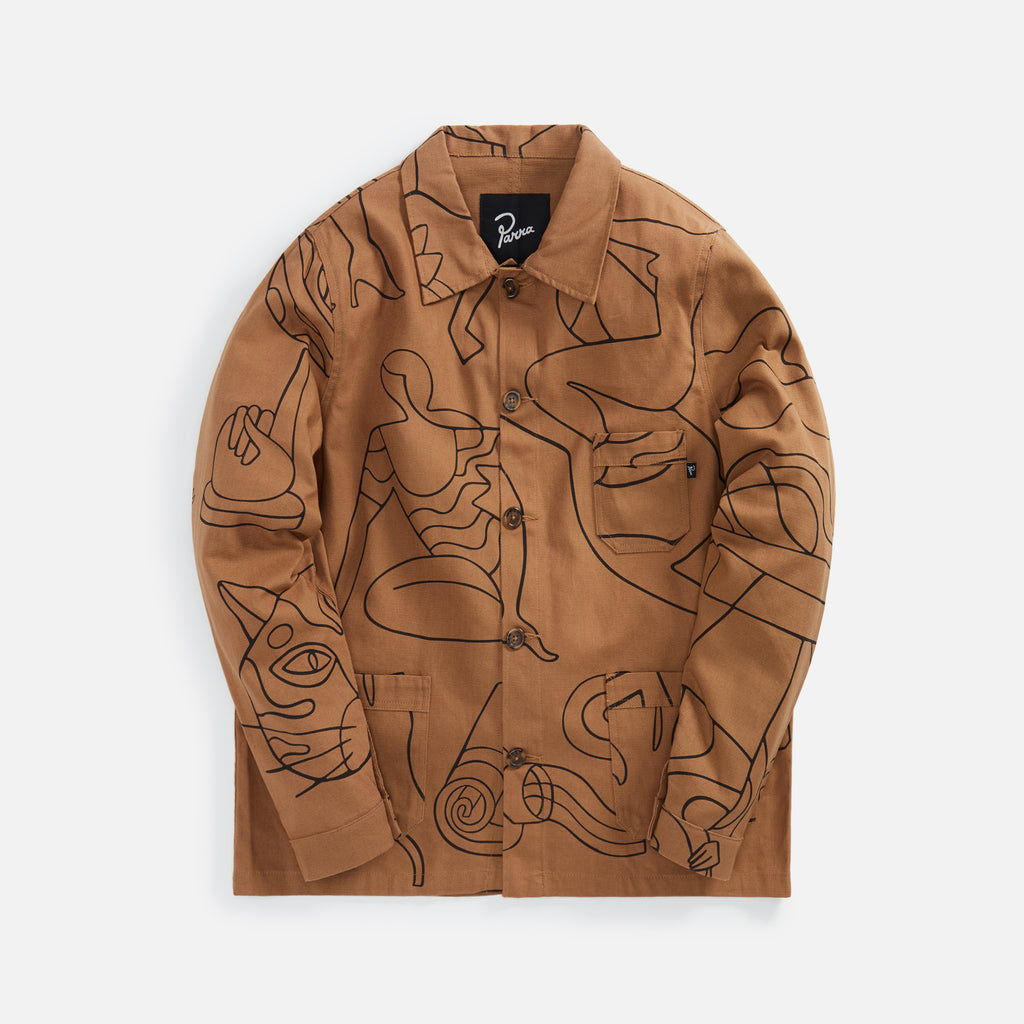 by Parra Experience Life Worker Jacket - Camel – Kith