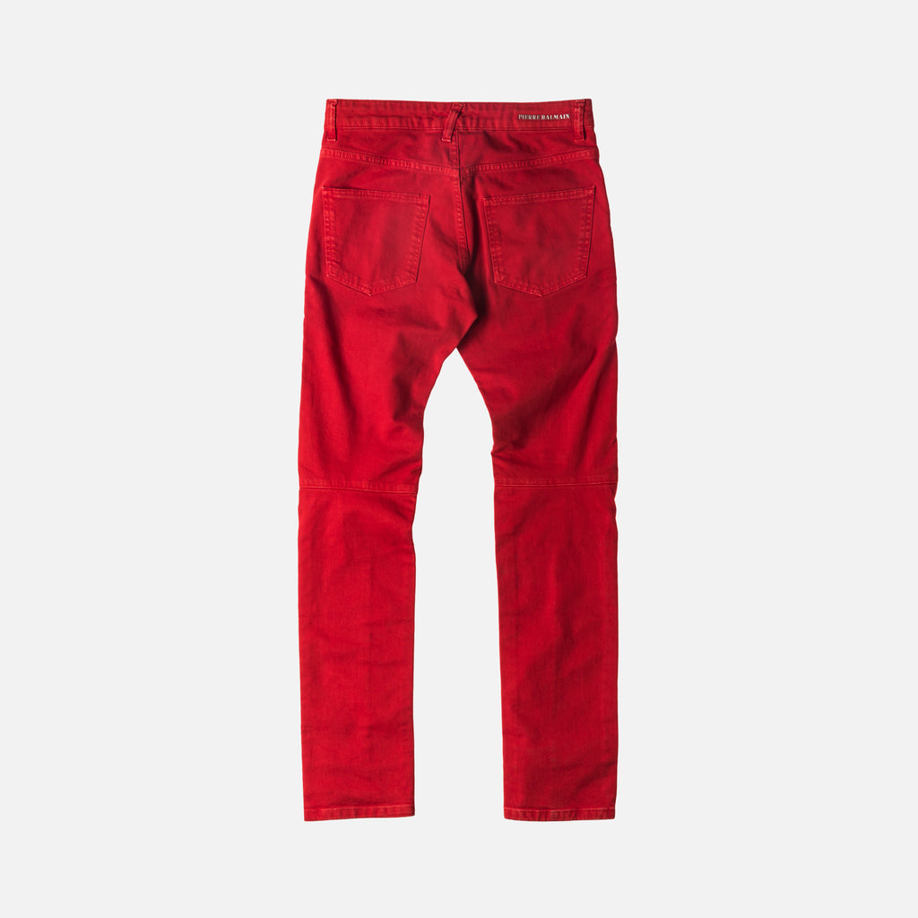 Pierre Balmain Vintage Denim - Red – Kith