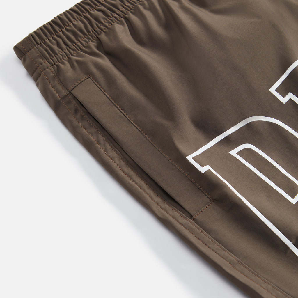 Rhude Logo Swim Short - Dark Grey – Kith