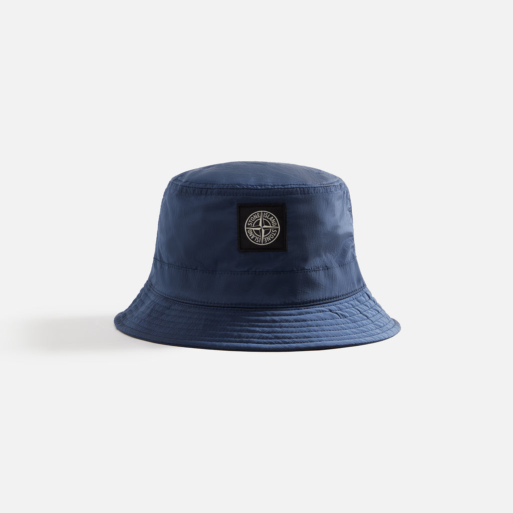 Stone Island Nylon Metal Bucket Hat - Dark Blue – Kith