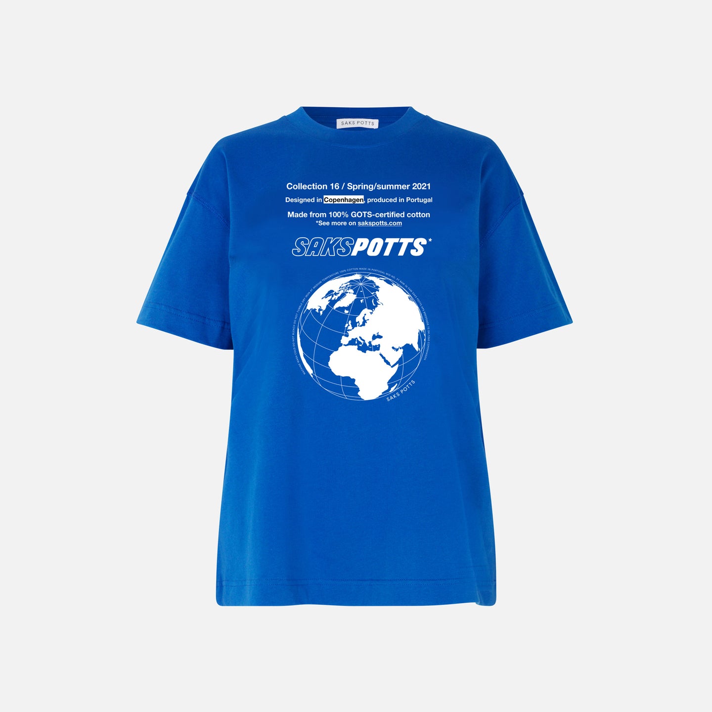 Saks Potts Tun Tee - Blue – Kith