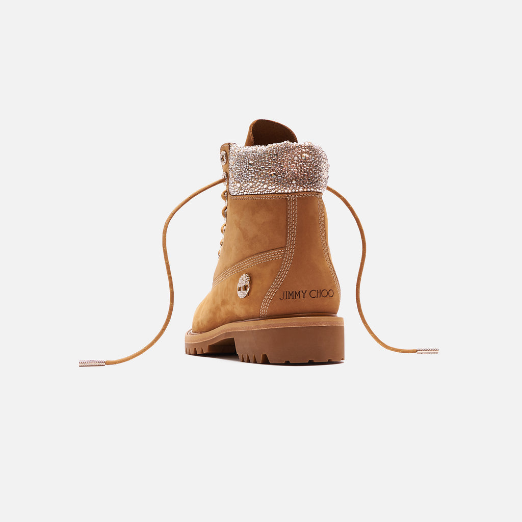 Timberland x Jimmy Choo Nubuck Boot - Crystal / Wheat – Kith
