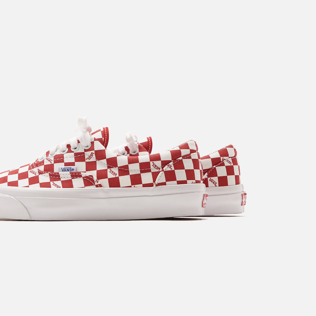 Vans OG Era LX - Checkerboard / Racing Red – Kith
