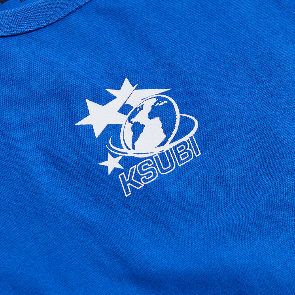 Ksubi Trackstar Baby Tee - Cobalt – Kith