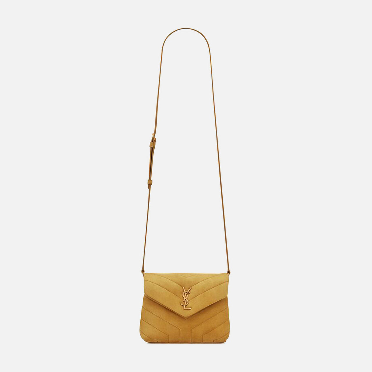 Saint Laurent YSL Loulou Toy Strap Mini Bag - Chartreuse Yellow – Kith