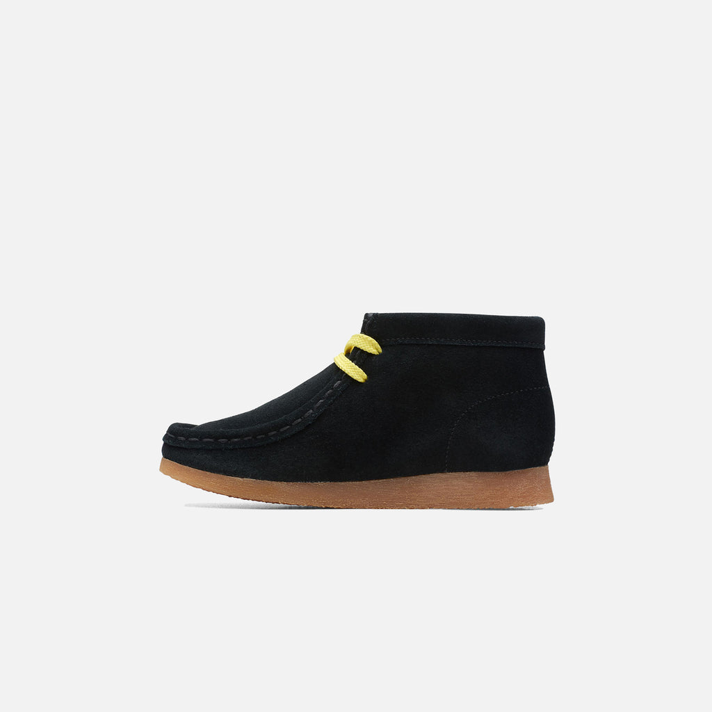 Clarks Pre-School Wallabee - Mist Black Print – Kith